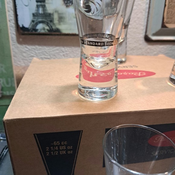Pasabahce | Dining | New In Box Vodka Glasses Made In Turkey | Poshmark